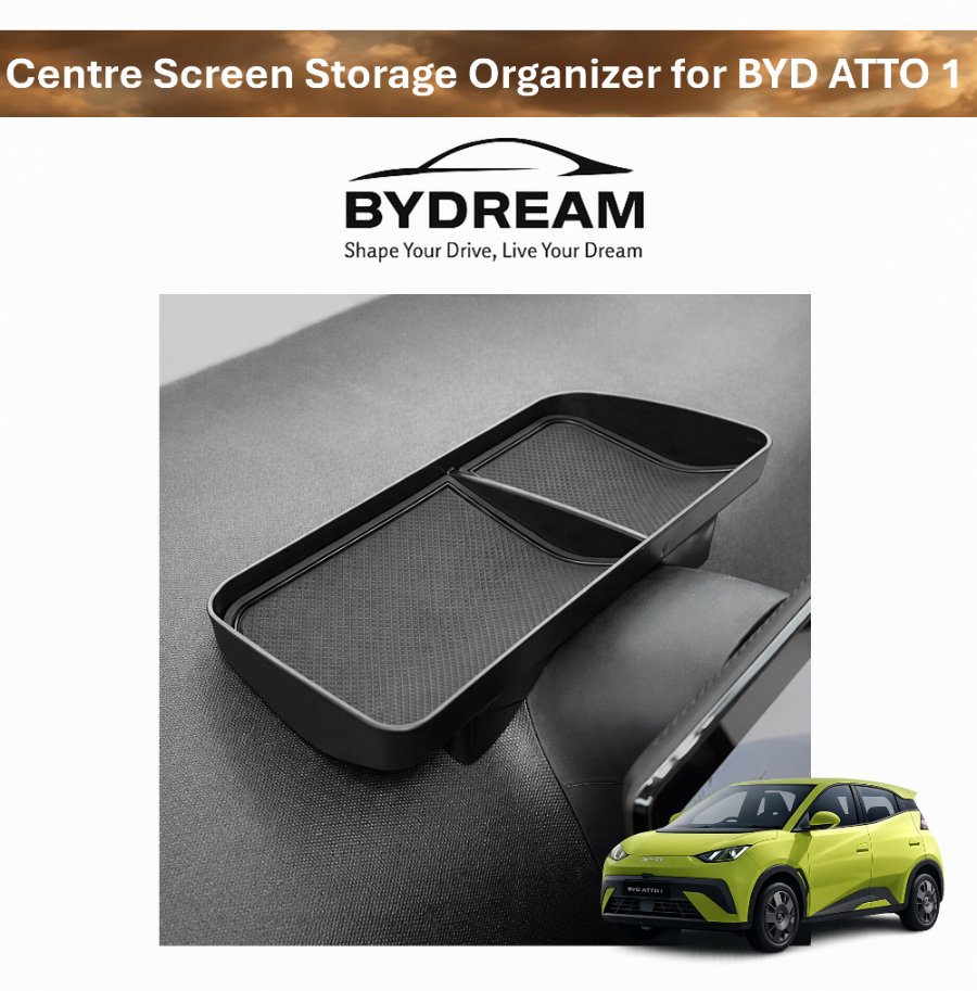 BYD ATTO 1 Center Screen Storage Tray (Behind Screen) | Organizer – BYDREAM