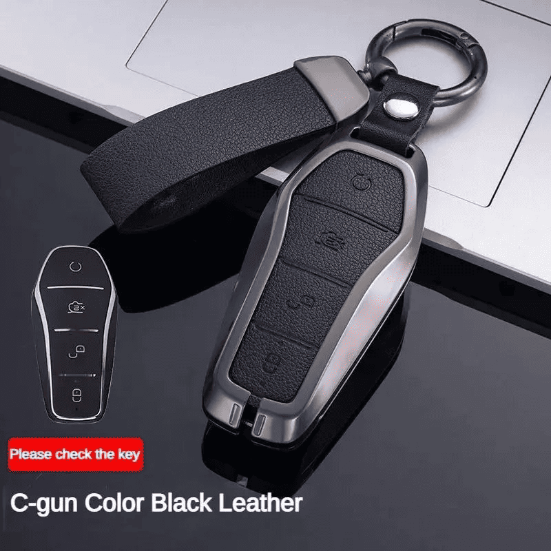 Premium BYD Key Fob Accessories – Leather Cover Case for Atto 3, Seal, – BYDREAM