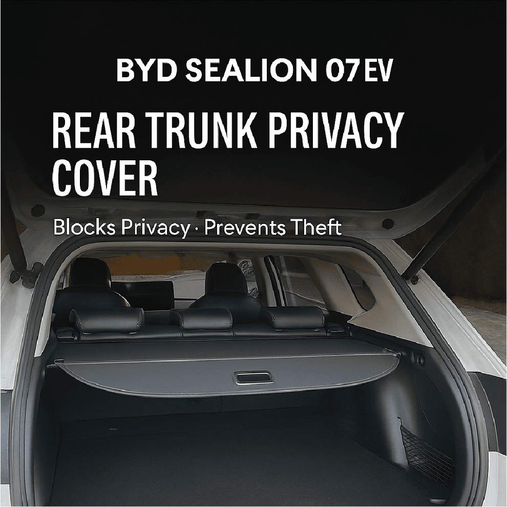 BYD Sealion 7 (2024+) Trunk Privacy Cover – Retractable, Custom Fit ...
